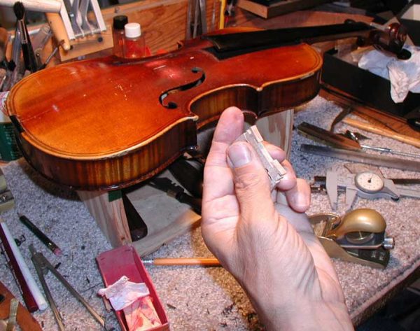 Setting Up Violins - Spruce Tree Music