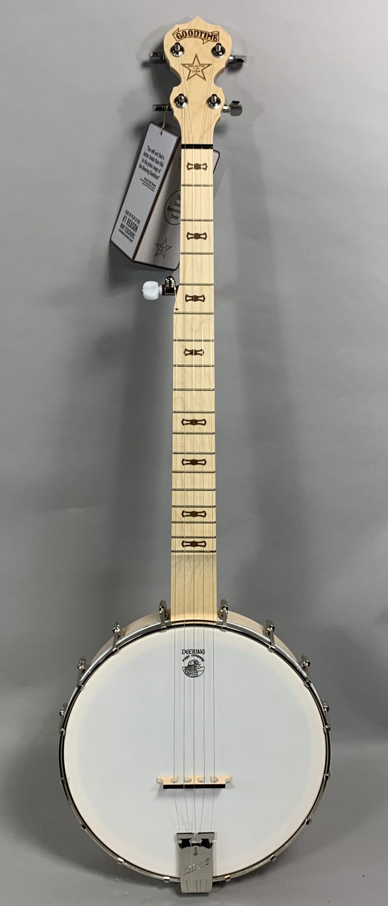 Deering Goodtime Banjo - with Frailing Scoop - Spruce Tree Music